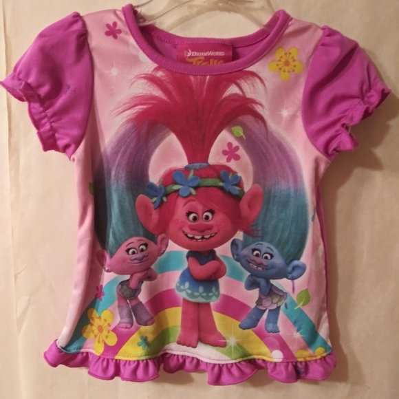 Dreamworks | Pajamas | Dream Works Trolls Pajama Size 2t | Poshmark